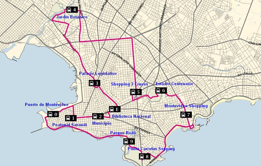 PASEOS en MONTEVIDEO